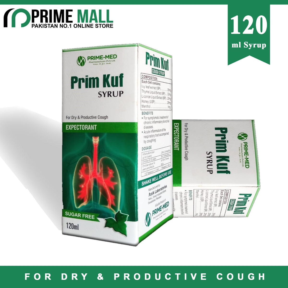 Prim Kuf Syrup (120 ml) – Prime Mall